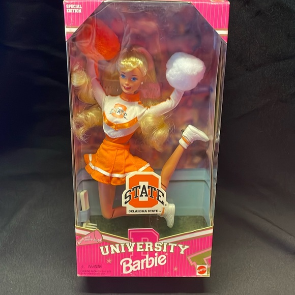 Mattel | Toys | Special Edition Oklahoma State Barbie Doll Box Never ...
